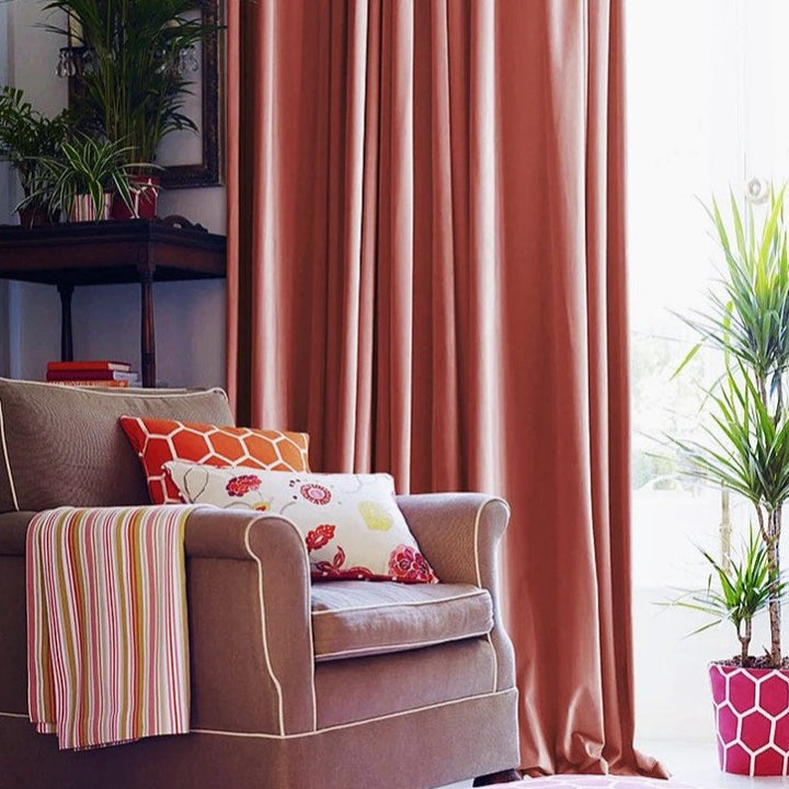 Matte Velvet Curtains - Pattern Homes